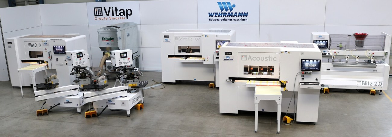 VITAP showroom machines